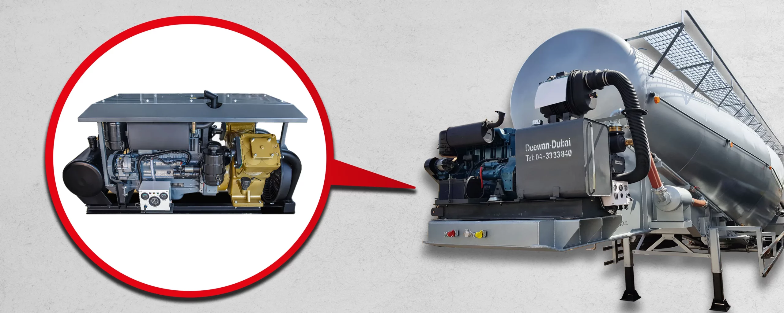 Compressor For Cement Bulker Trucks - Deewan Equipment